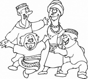 December Holiday Kwanzaa coloring pages - family holiday.net/guide to ...