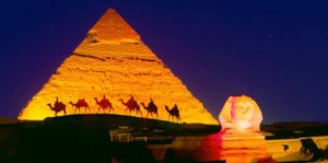 Traveling to Pyramids of Egypt