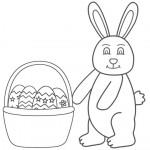 Easter Bunny Coloring Pages For Kids