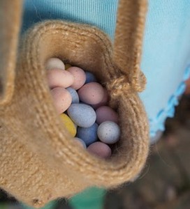 Personalized Handmade Toy Easter Gift Basket for Kids