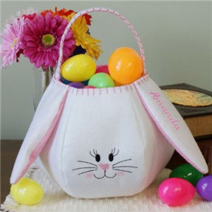 Personalized Handmade Toy Easter Gift Basket for Kids