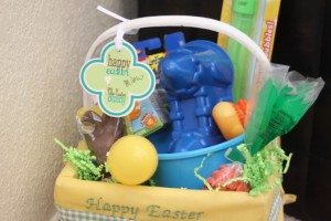 Personalized Handmade Toy Easter Gift Basket for Kids