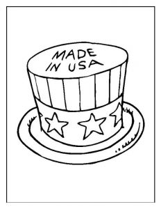 Independence Day Coloring Pages - July Fourth