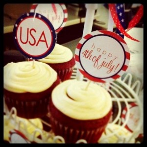 Independence Day Cupcake, Patriotic Theme Ideas