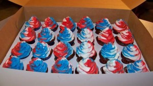 Independence day Cupcakes Decorating Ideas