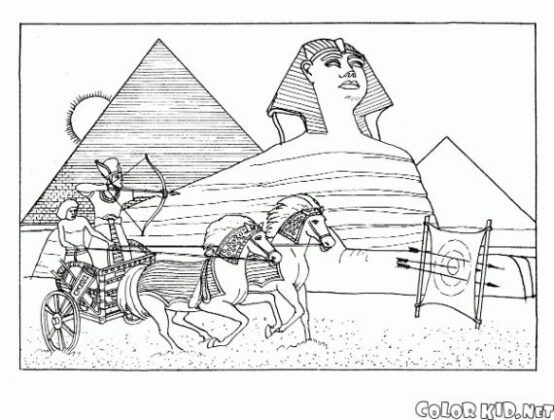 Coloring Pages For Ancient Wonders Of The World