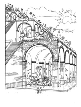 Coloring Pages For Ancient Wonders Of The World
