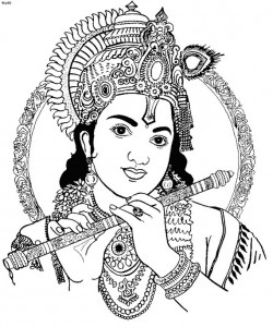 Janmashtami Festival Coloring Pages