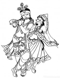 Janmashtami Festival Coloring Pages