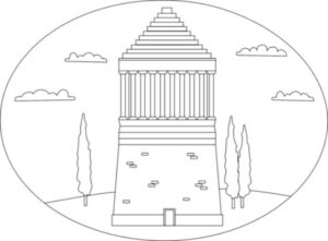 Coloring Pages For Ancient Wonders Of The World