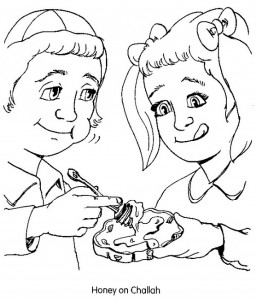 Rosh Hashanah Coloring Pages for Kids