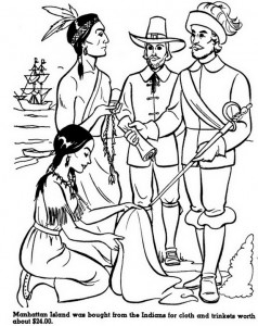 Columbus Day Coloring Pages for kids