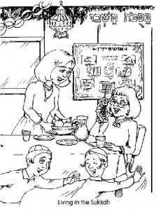 Sukkot Free Jewish Coloring Pages for Kids