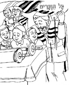 Jewish Coloring Pages for Kids Simchat Torah