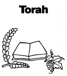 Jewish Coloring Pages for Kids Simchat Torah