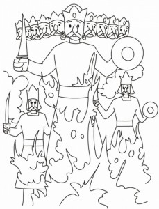 Navratri Coloring Pages