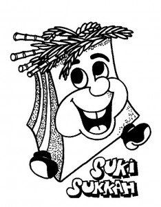 Sukkot coloring pages for Kids