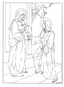 Catholic Saints and All Saint's Day Coloring Pages