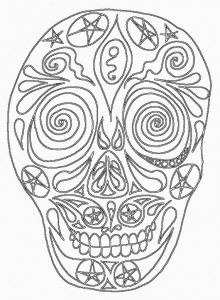 Day of the Dead Coloring and Craft Activities