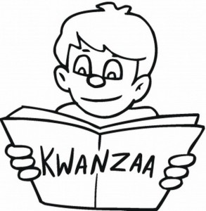 December Holiday Kwanzaa coloring pages