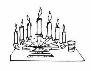 December Holiday Kwanzaa coloring pages