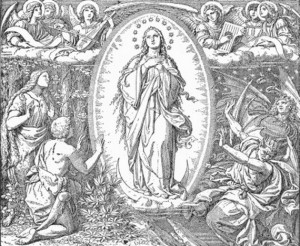 Immaculate Conception Coloring Pages