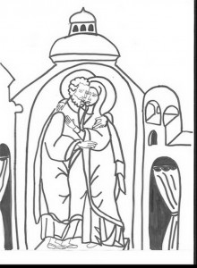 Immaculate Conception Coloring Pages