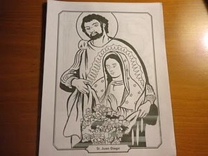 Immaculate Conception Coloring Pages