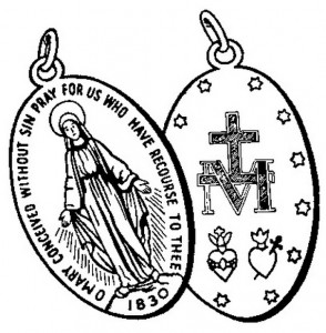 Immaculate Conception Coloring Pages