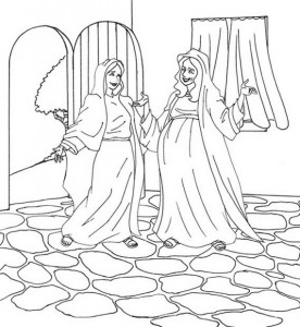 Immaculate Conception Coloring Pages