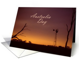 Australia Day Card