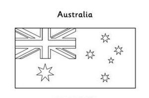 Australia Day Coloring Pages for Kids