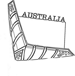 Australia Day Coloring Pages for Kids