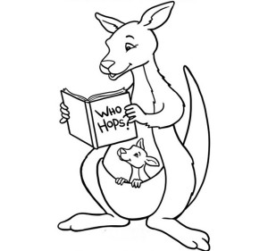 Australia Day Coloring Pages for Kids