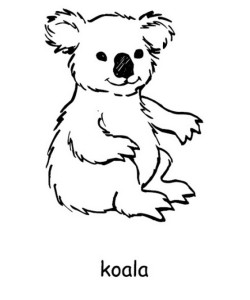 Australia Day Coloring Pages for Kids