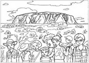 Australia Day Coloring Pages for Kids