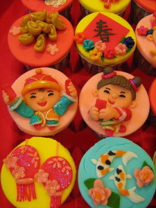 Chinese New Year Cupcake Designs for 2013