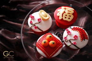 Chinese New Year Cupcake Designs for 2013