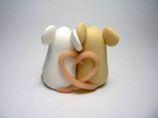 Romantic Handmade Polymer Clay Valentines From The Heart