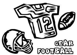 Super Bowl Sunday Coloring Pages