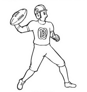 Super Bowl Sunday Coloring Pages