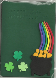 Handmade Saint Patrick’s Day Card