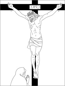 Good Friday Coloring Pages and Pintables for Kids