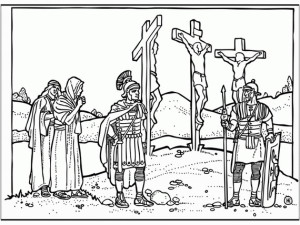 Good Friday Coloring Pages and Pintables for Kids