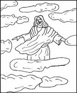 Divine Mercy Coloring Page