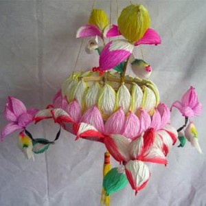 DIY Paper Lotus Lanterns for Buddha’s Birthday