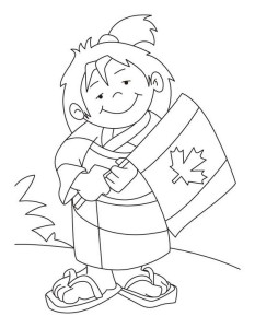 Canada Day Coloring Pages