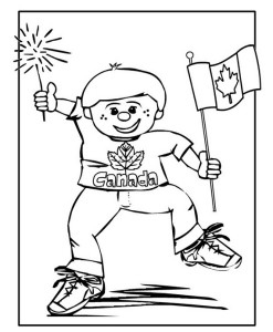 Canada Day Coloring Pages
