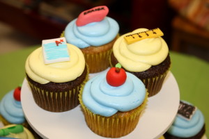 Back to School Cake and Cupcake Ideas