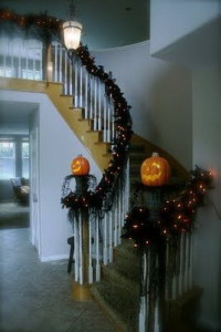 50 Unique Fall Staircase Decor Ideas